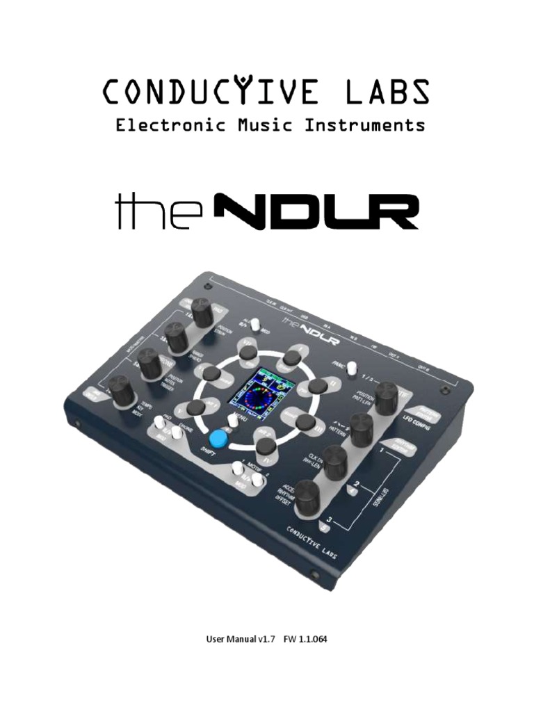 The NDLR User Manual v1.7 | PDF | Usb | I Pad