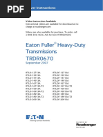 Fuller 18-Speed Transmission Overview | PDF | Gear | Machines
