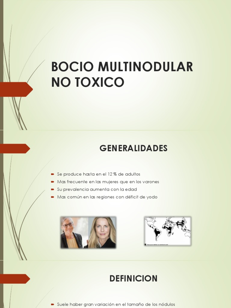 Bocio Multinodular No Toxico | PDF | Tiroides | Hipertiroidismo