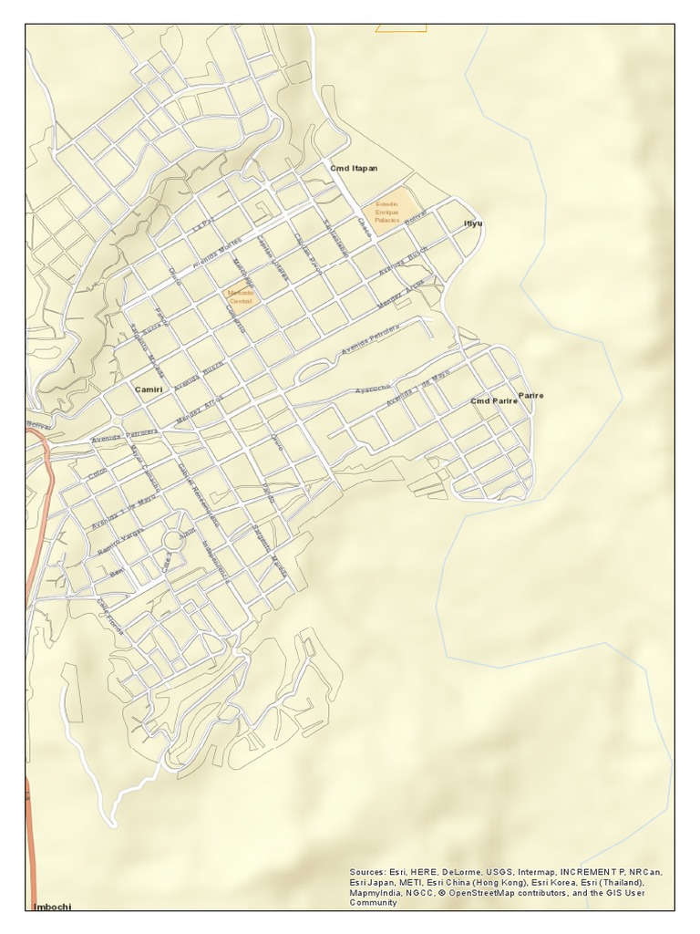 Mapa de Camiri 3 | PDF