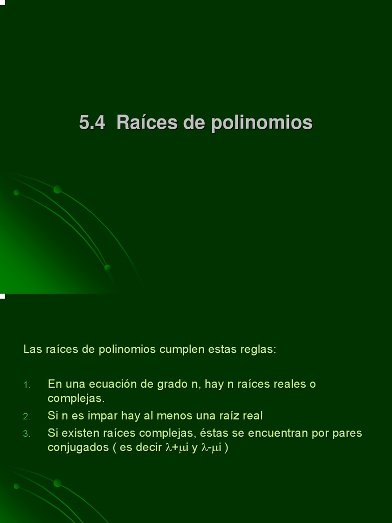 Metodos Numericos 5 1212530638009678 8 | PDF
