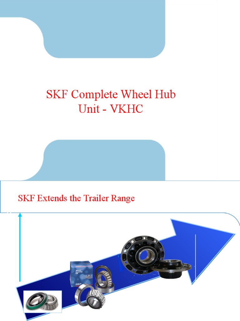 SKF Complete Wheel Hub Unit - VKHC | PDF
