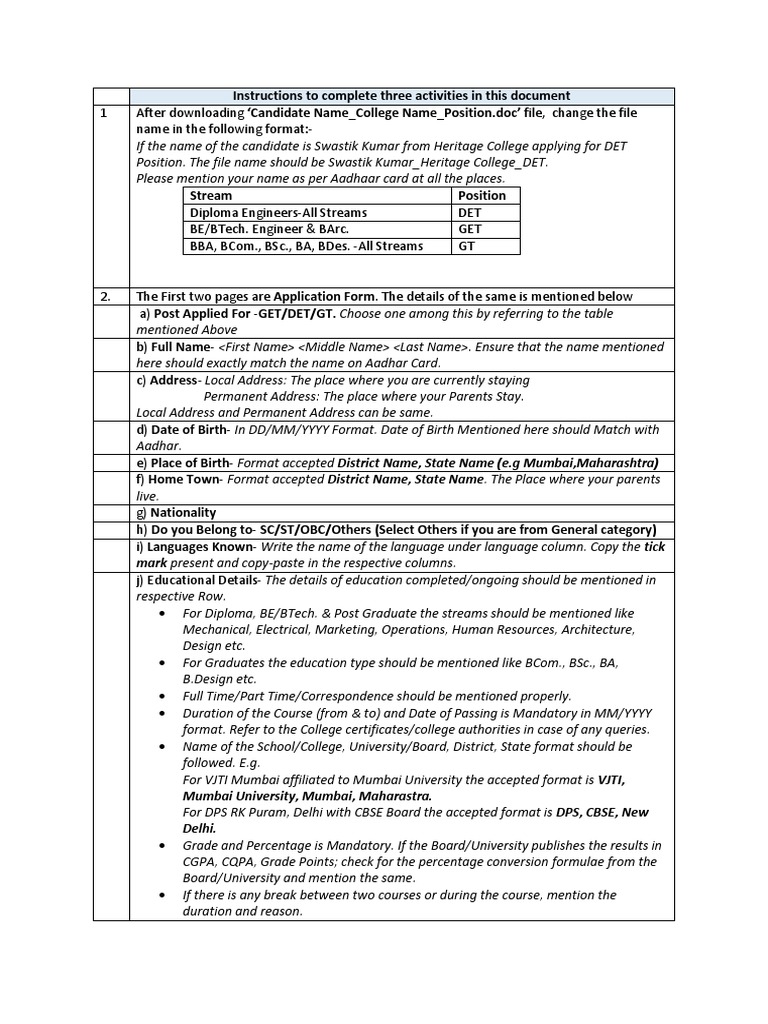 Instruction For Docket Making | PDF | Computing And Information ...