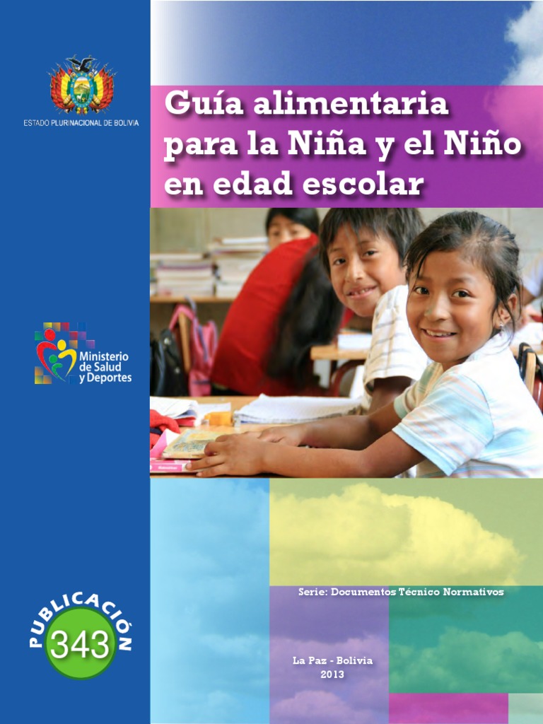 GUIA ALIMENTARIA PARA LA NIñAS Y EL NIñO EN EDAD ESCOLAR | PDF ...