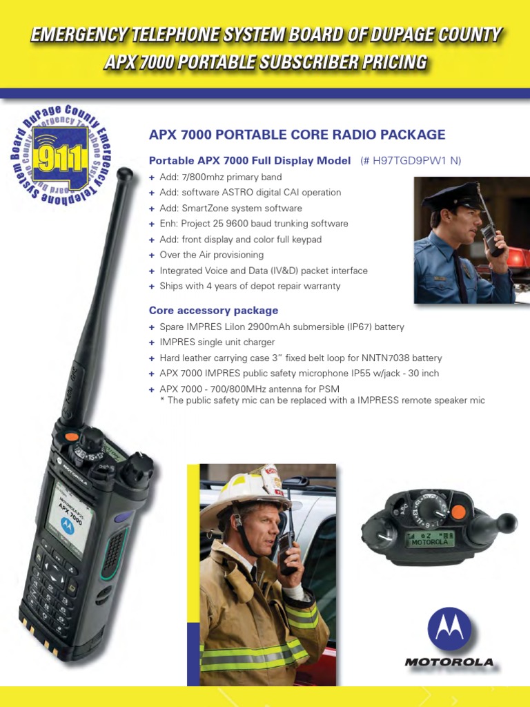 APX Core Package | PDF | Ultra High Frequency | Radio