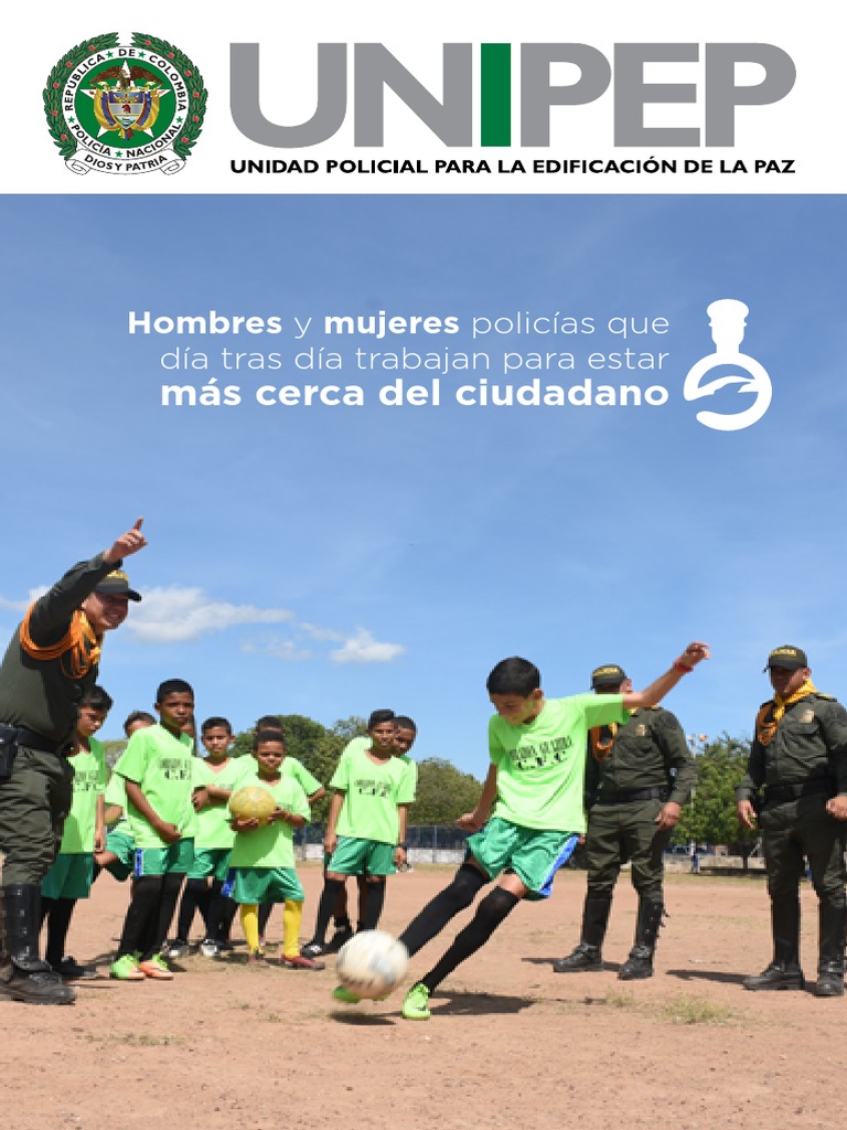 Cartilla Unipep Edificadores de Paz Final | PDF | Policía ...