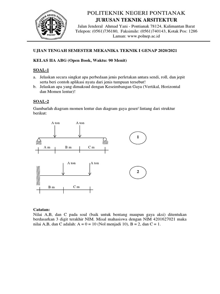 Uts Mektek 1 Genap 2020-2021 | PDF