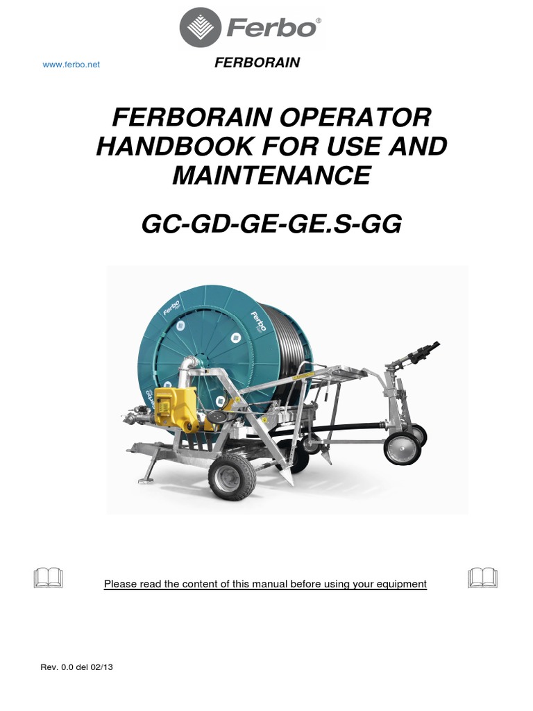 Ferbo - Turbocar Operator Handbook For Use and Maintenance | PDF ...