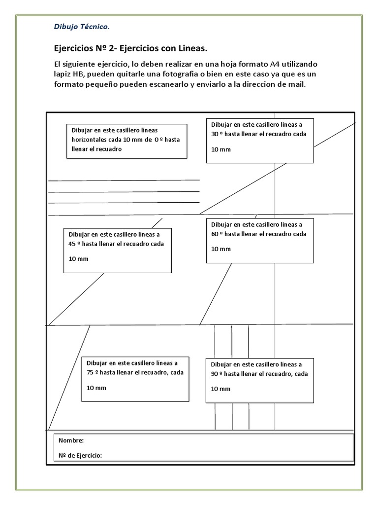 Ejercicio #2 - Ejercicios Con Lineas | PDF