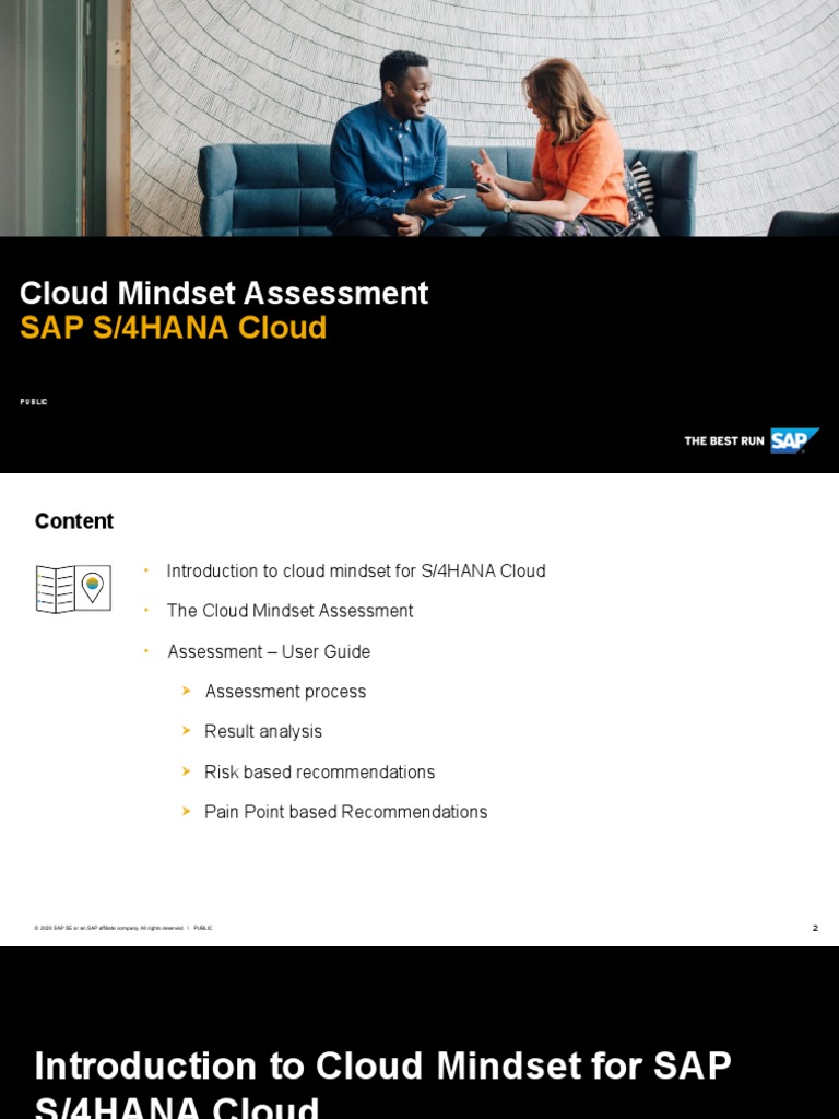 S4H - 666 Cloud Mindset Assessment - External | PDF | Cloud Computing | Agile Software Development