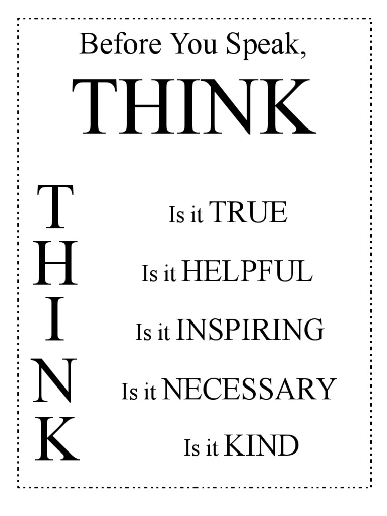 THINK Poster | PDF
