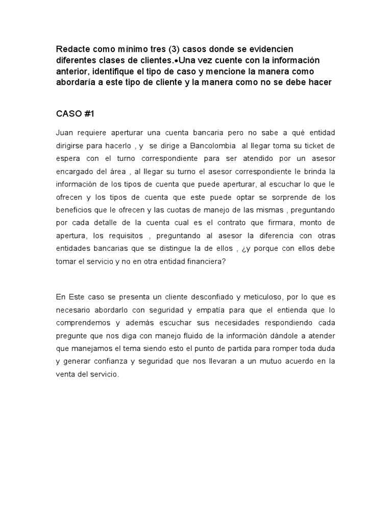 Estrategias para Tratar Tipos de Clientes | PDF | Cliente | Business