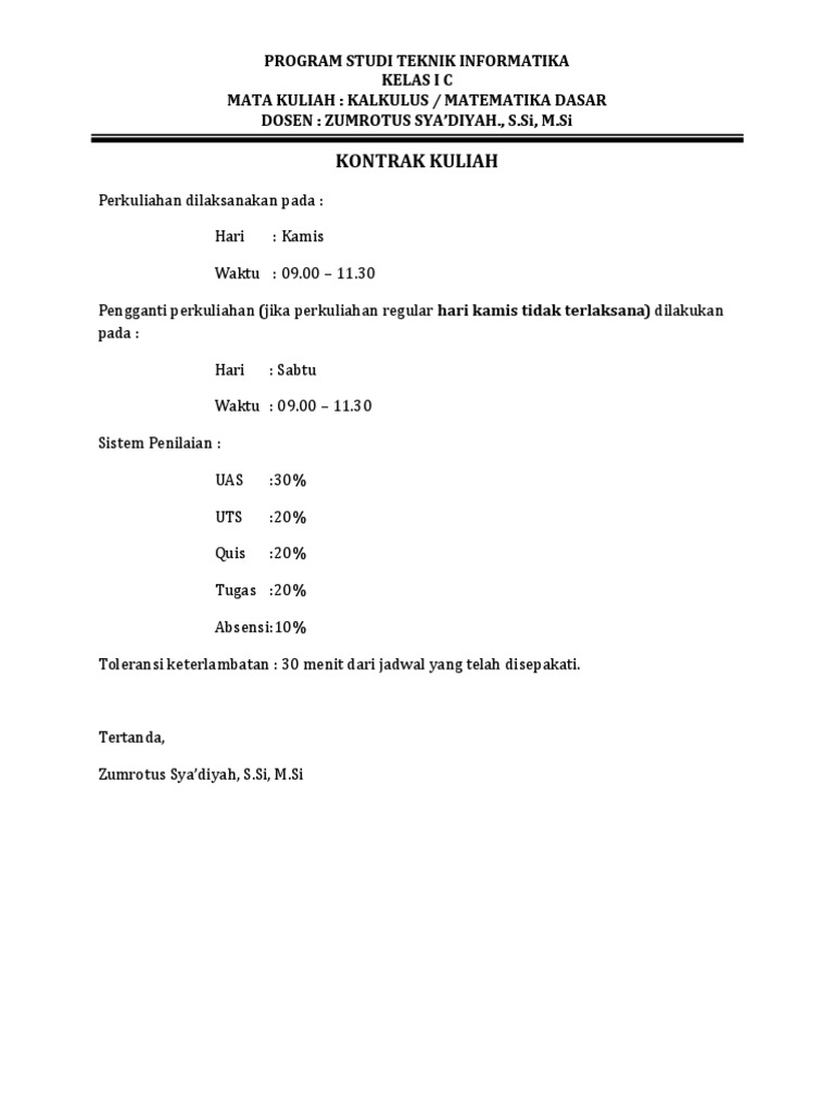 Tugas 1 Kalkulus TI Ic | PDF