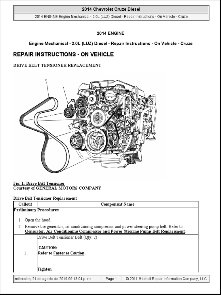 2014 Chevy Cruze Diesel Problems