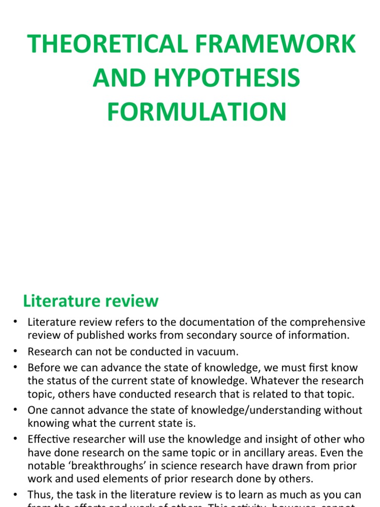 CH II. Theoretical Framework - II | PDF | Meta Analysis | Reference