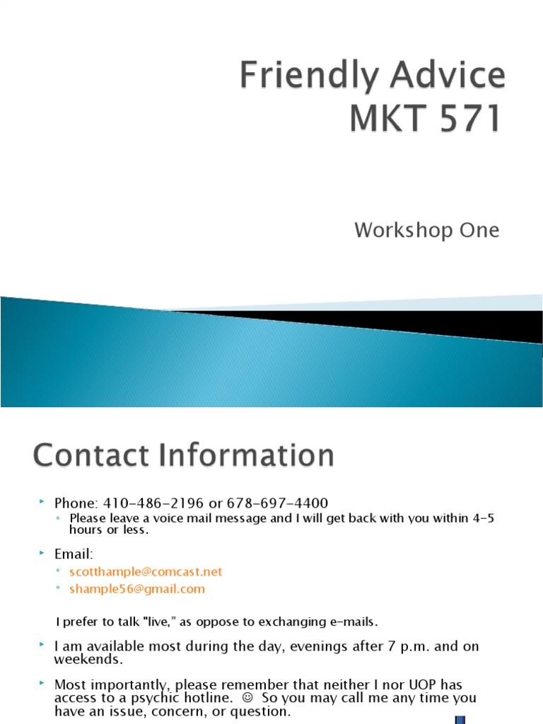 Friendly Advice | PDF | Critical Thinking | Behavior Modification