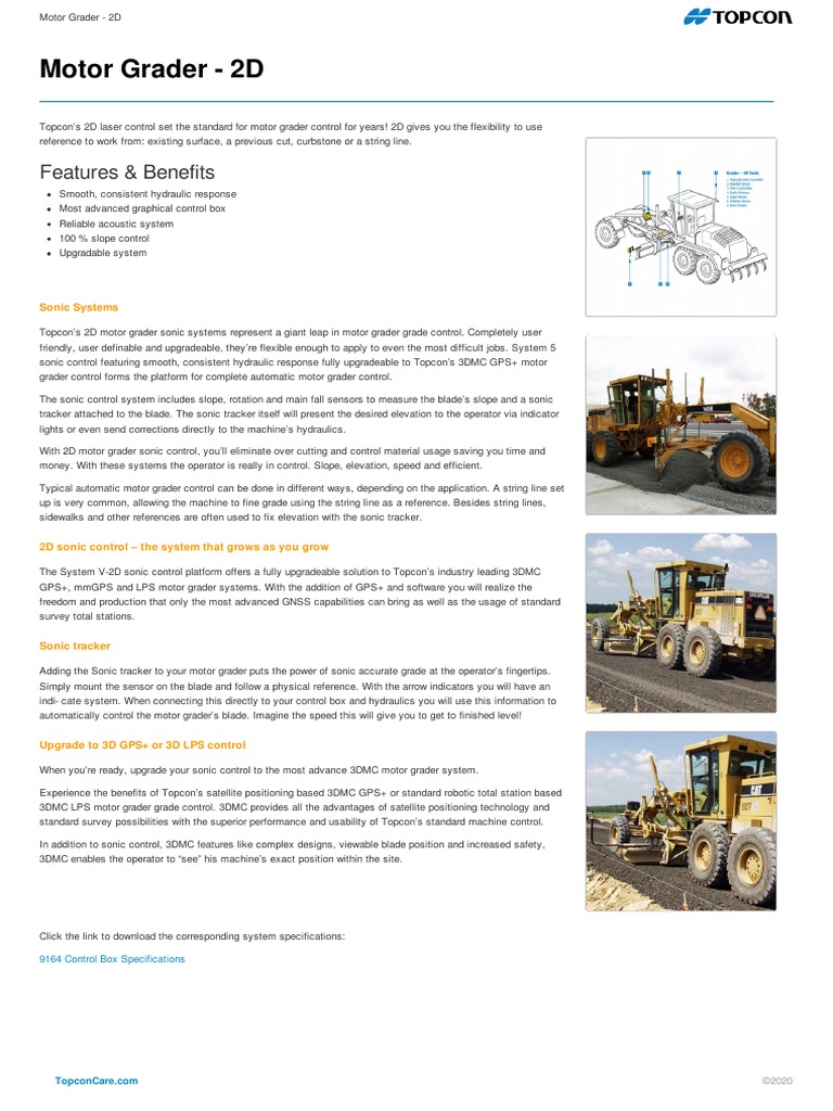 Motor Grader - 2D | PDF | Equipment | Computing
