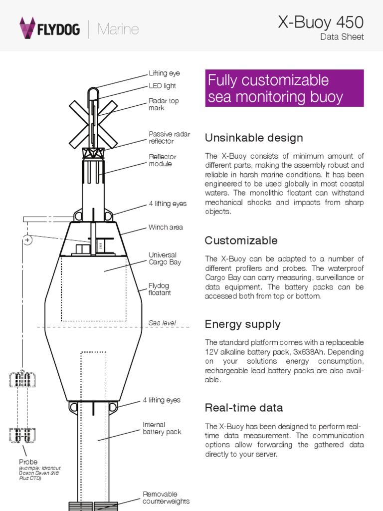 X-Buoy: Customizable Sea Monitoring System | PDF | Sea | Surveillance