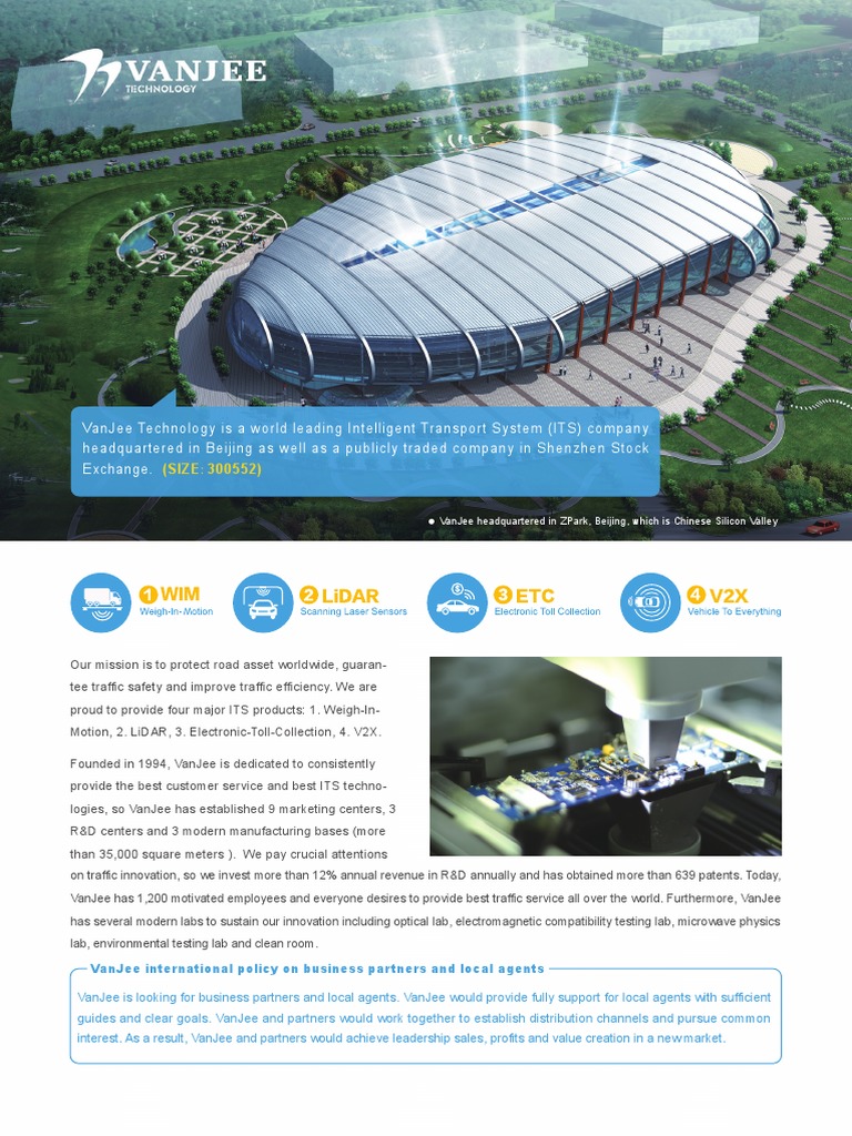 VanJee Technology Company Profile | PDF | Innovation | Economies