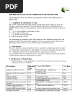 Value Added Tax Returns Form 002 | PDF | Value Added Tax | Output ...