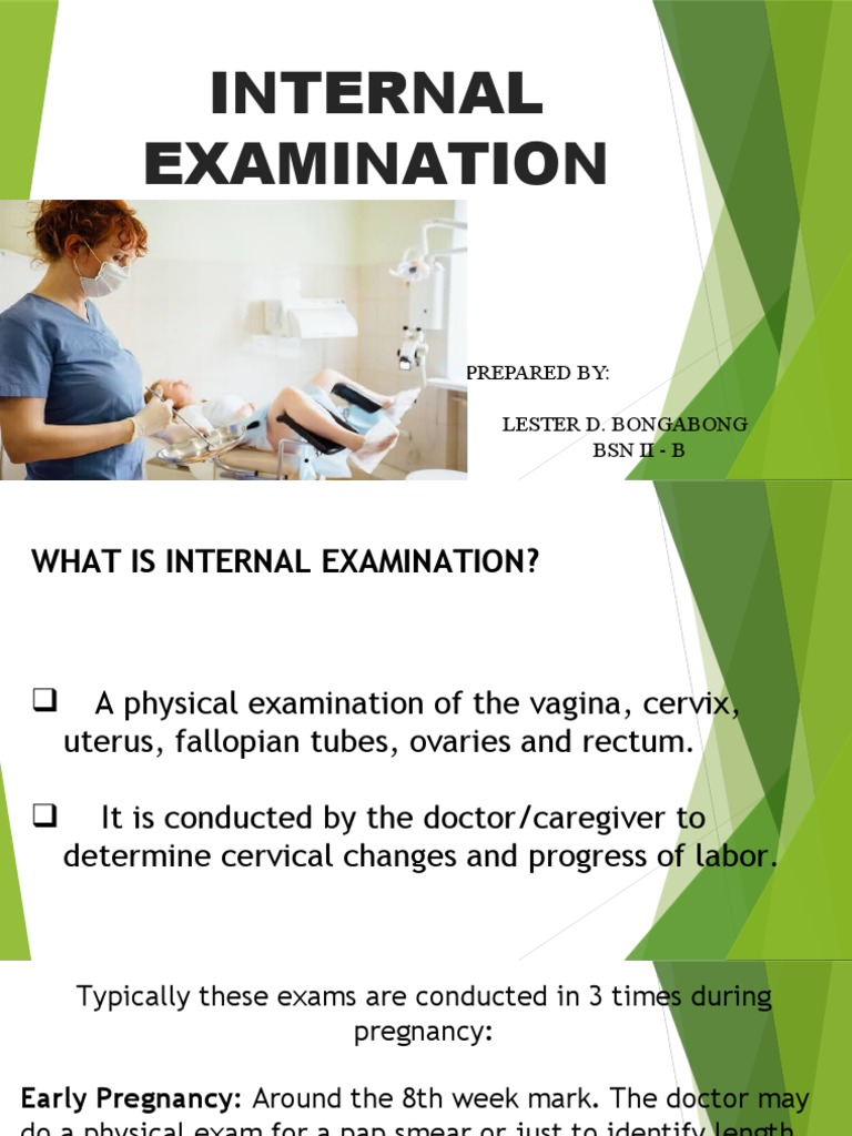Internal Examination During Pregnancy | PDF