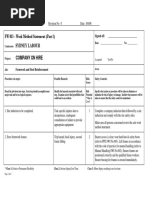 Risk Assessment For Concrete Works | PDF | Personal Protective ...