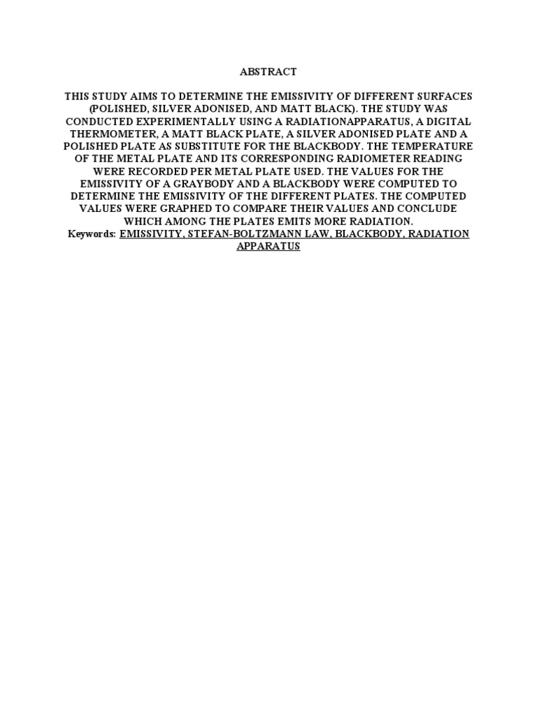 Exp 3 Abst, Intro, and Atq | PDF | Process Engineering ...