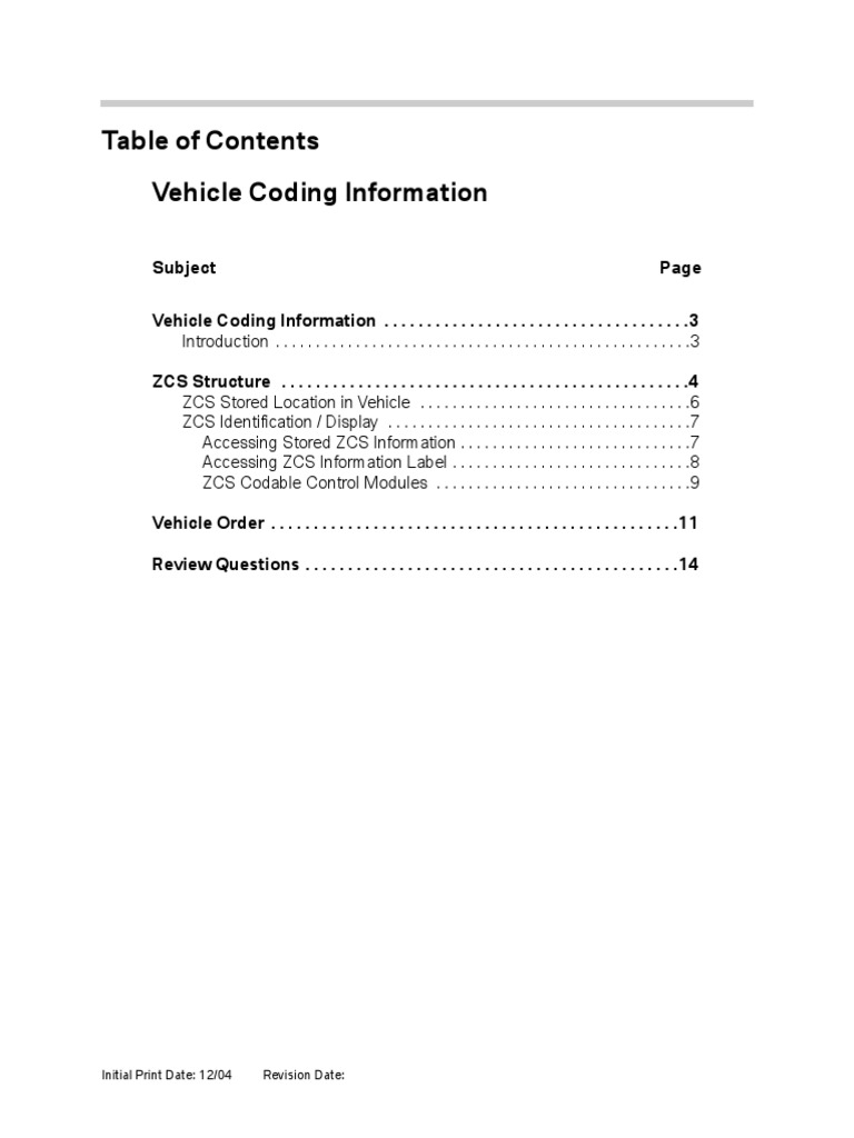 06 Vehicle Coding Information | PDF | Car Body Styles | Sedans