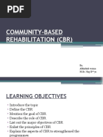 1.3 - CBR Program Aims, Objectives, Principles, Organisational ...