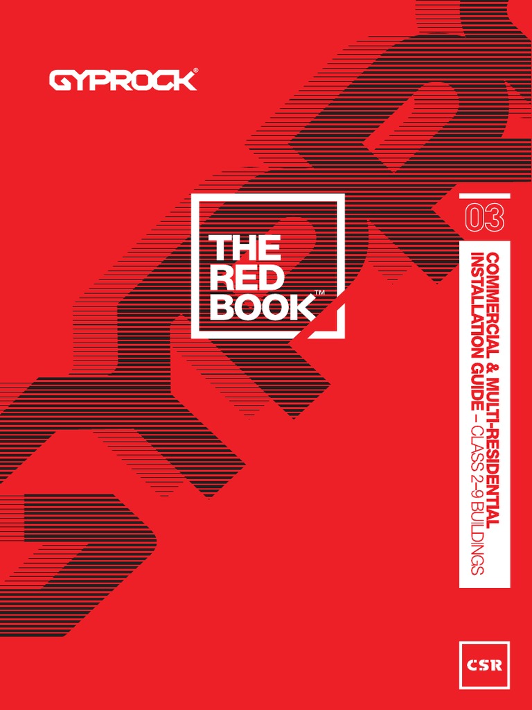 Red Book Book 3 Commercial Installation Guide | PDF | Drywall ...