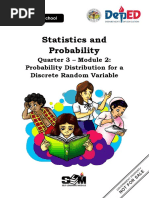 Statistics and Probability: Quarter 3 - Module 1: Illustrating A Random Variable (Discrete and ...