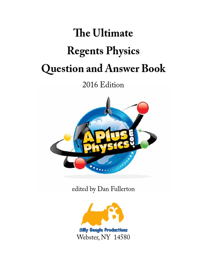 Answer Key - A Plus Physics | PDF | Velocity | Speed