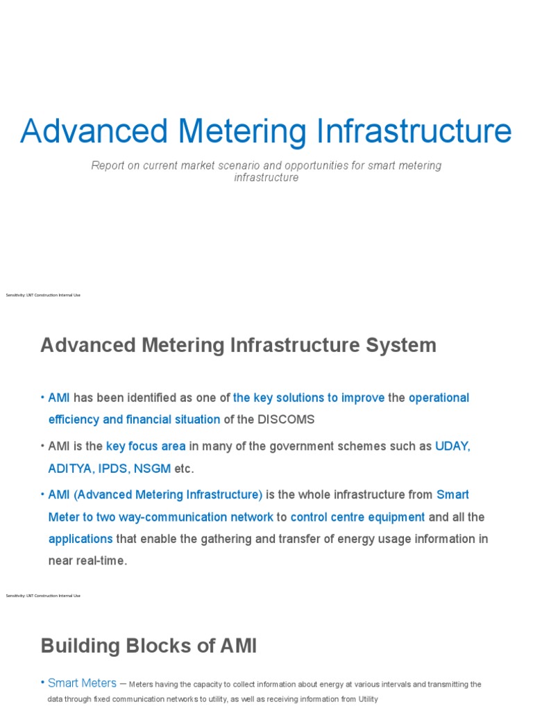 Smart Metering Infrastructure | PDF | Smart Grid | Telecommunications
