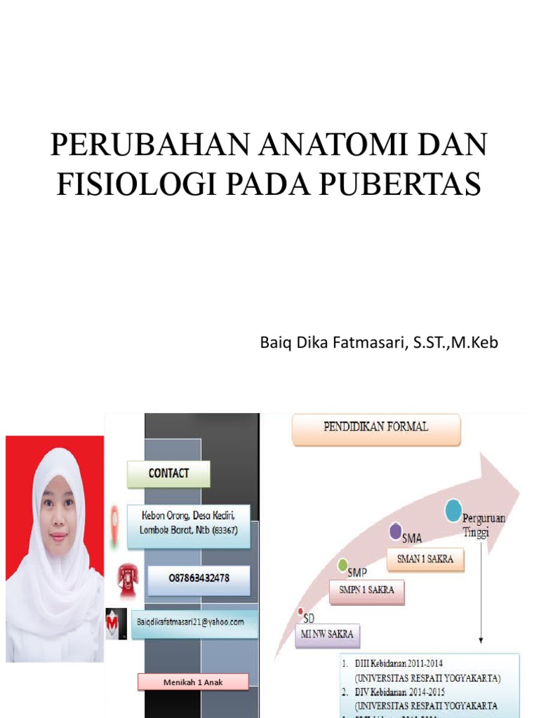 Perubahan Anatomi Dan Fisiologi Pada Pubertas | PDF