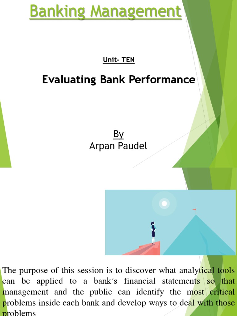 Evaluating Bank Performance | Download Free PDF | Market Liquidity ...