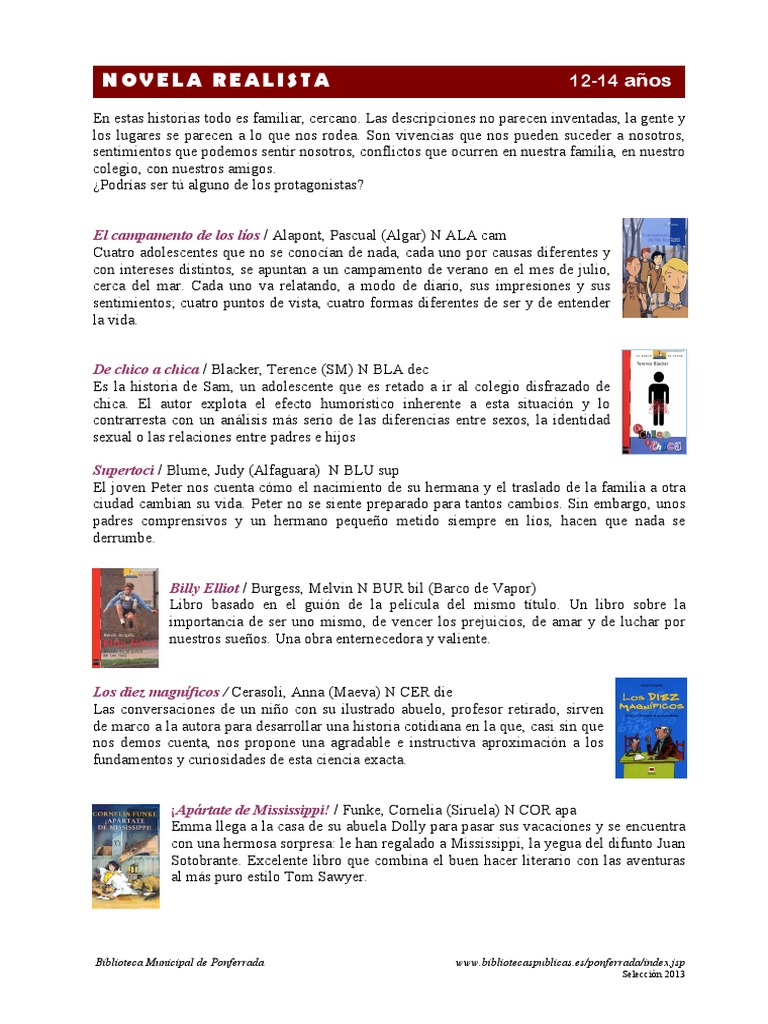 Novela Realista | PDF