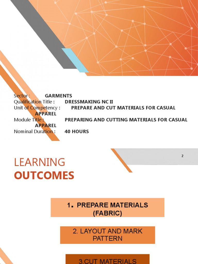 Educ-321 PPT (Seesion Plan) | PDF | Textiles | Sewing