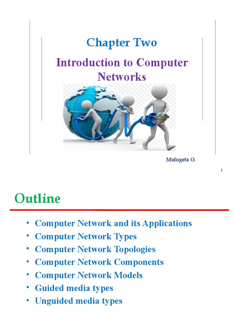 Chapter Two: Introduction To Computer Networks | PDF | Network Topology | Coaxial Cable