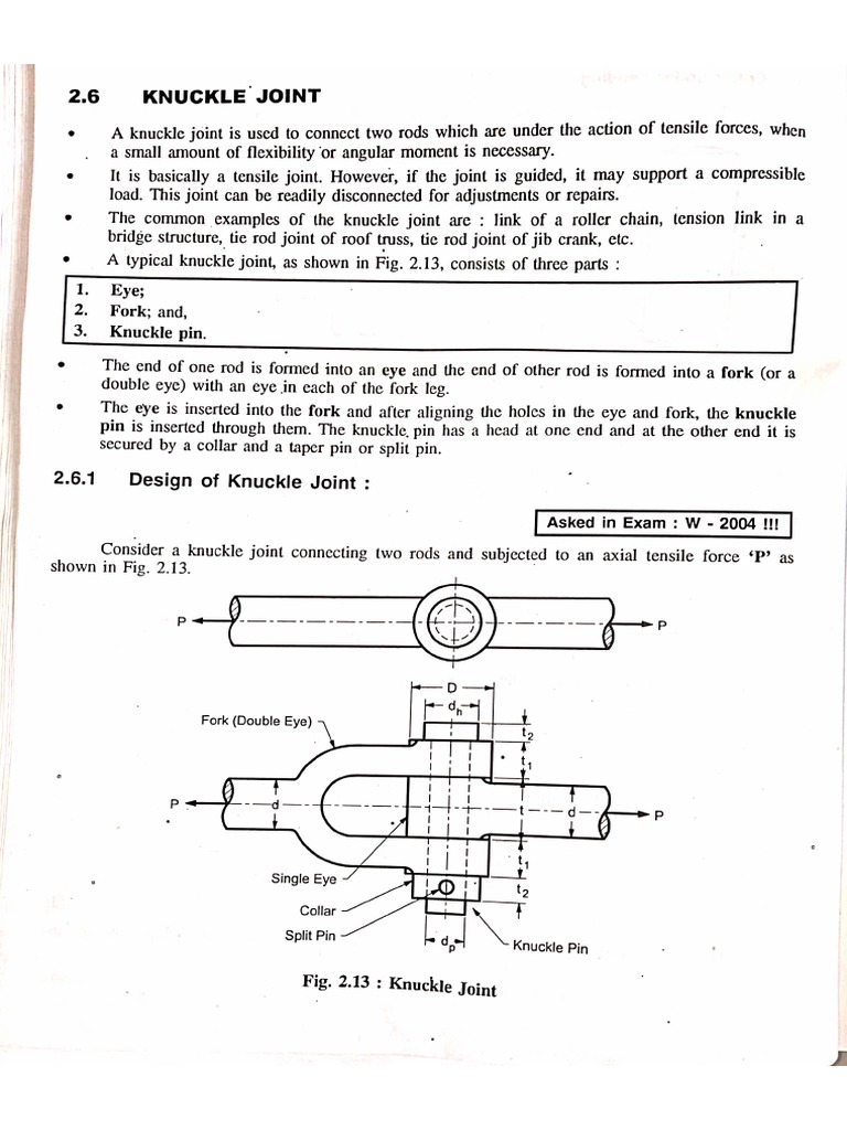 Knuckle Joint & Turn Buckle | PDF
