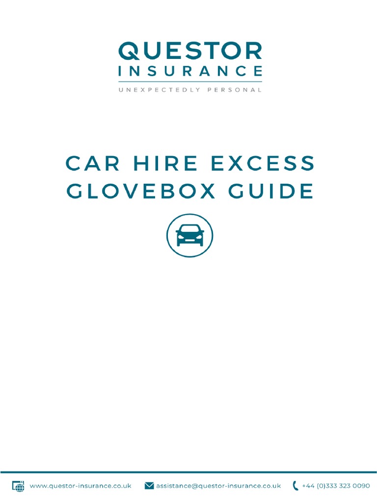 Glove Box Guide | PDF | Car Rental | Insurance