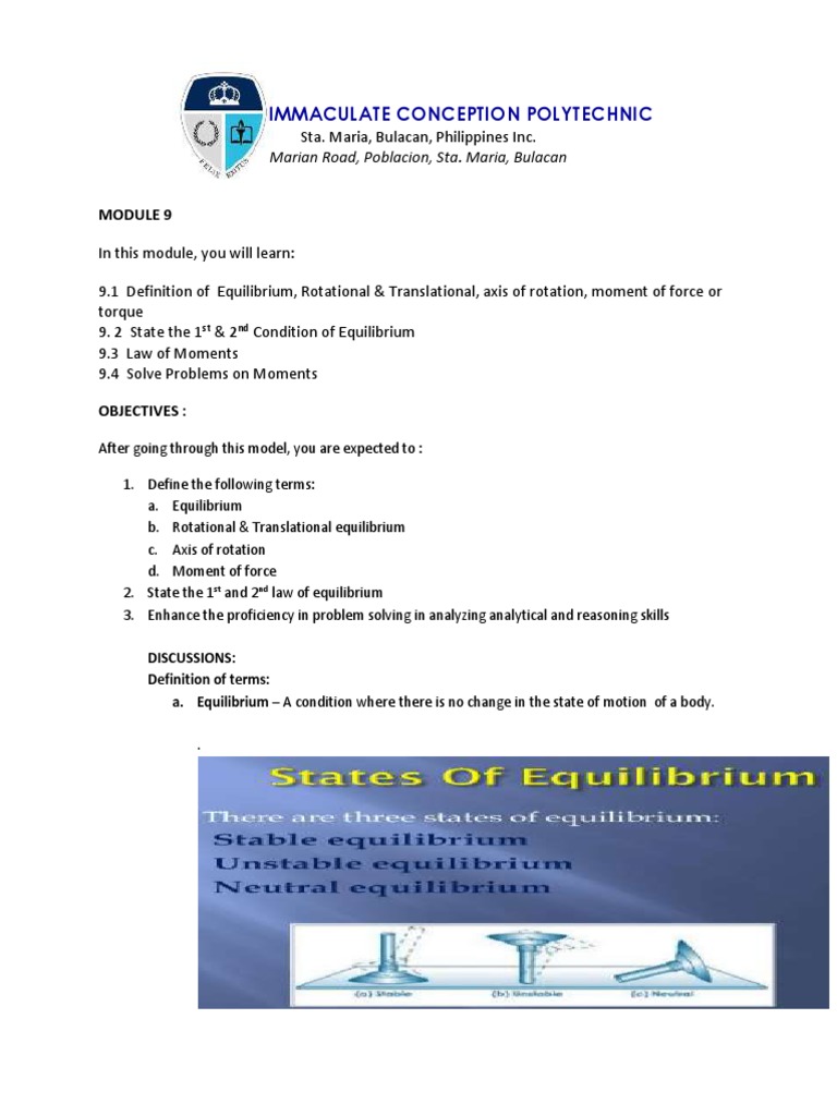 Immaculate Conception Polytechnic: Marian Road, Poblacion, Sta. Maria, Bulacan | Download Free ...