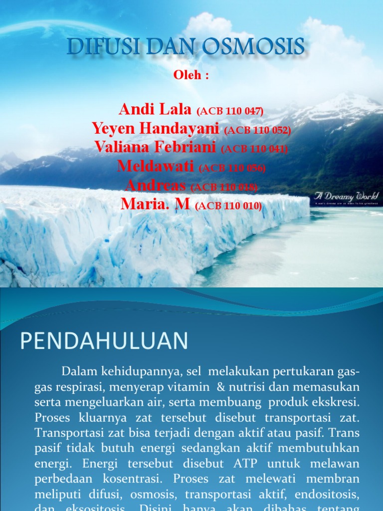 Dokumen - Tips Difusi Dan Osmosis | PDF