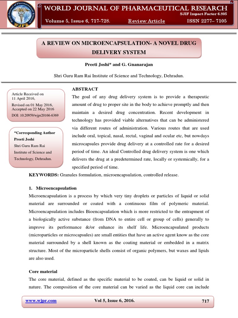 Article WJPR 1464659783 | PDF | Physical Chemistry | Materials Science