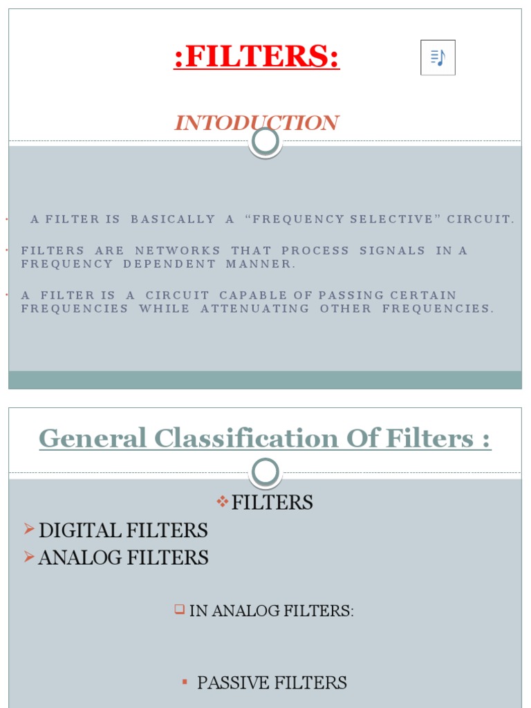 Filters Ece | PDF | Electronic Filter | Low Pass Filter