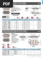 Roller Chain Size Chart With Dimensions | PDF