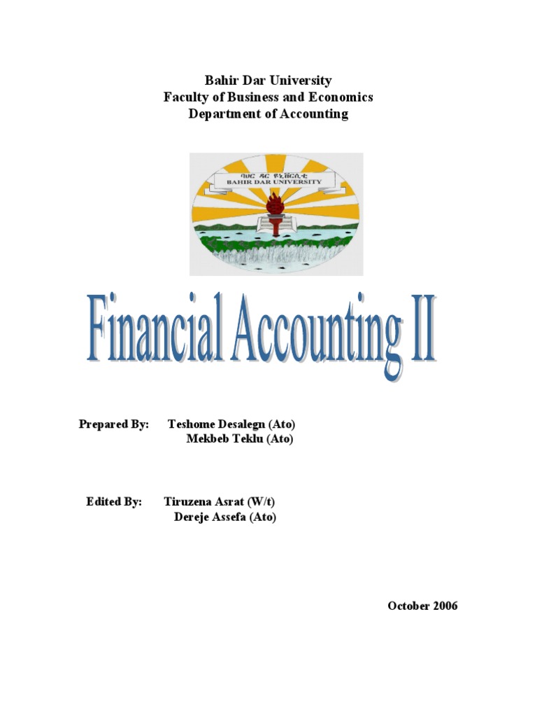 Financial Accounting II | PDF | Securities (Finance) | Investing