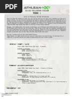 Ryan Humiston Workout - Shareable | PDF | Anatomical Terms Of Motion ...