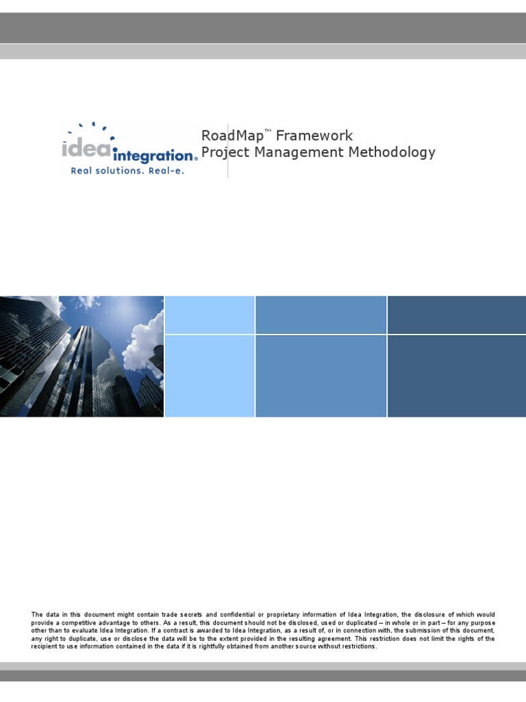 Roadmap Framework Project Management Methodology | PDF | Project ...