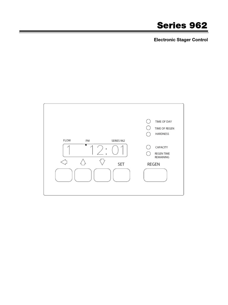 Manual - 962 Stager Control | PDF | Relay | Manufactured Goods