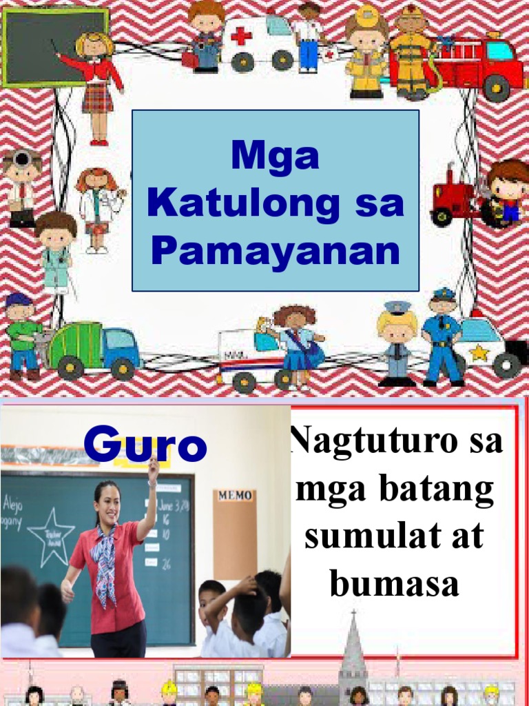 Katulong Sa Pamayanan | PDF